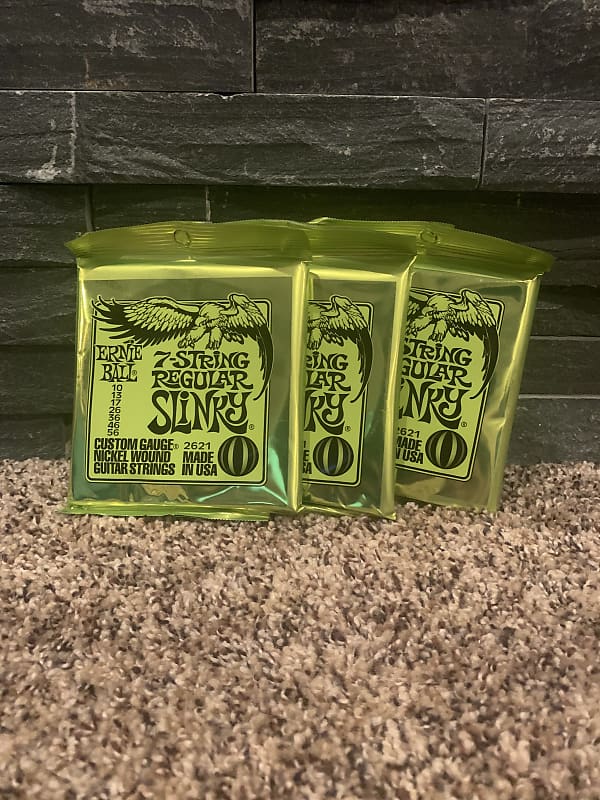 Ernie Ball 7 string regular slinky (10-56) | Reverb