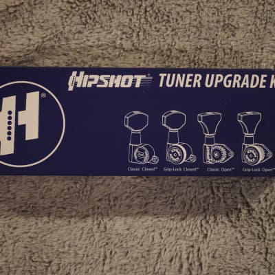 Hipshot Griplock 7-string Lefty Tuners Black | Reverb