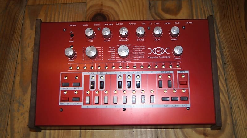 week offer: X0xb0x (xoxbox TB 303 clone) full aluminium case | Reverb