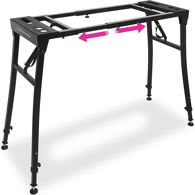 Liquid Stands Collapsible Piano Keyboard Stand - Adjustable | Reverb