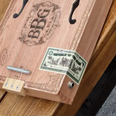 Cigar Box 3 String Home Made | Reverb UK