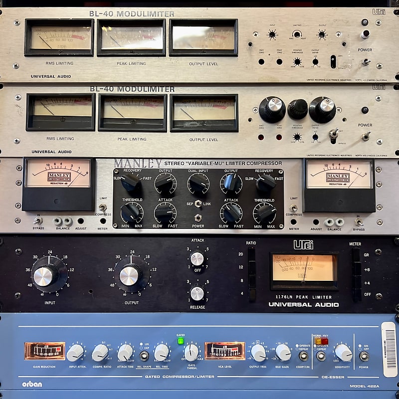 REV 4 Manley Labs VARI-Mu Compressor original vintage stereo | Reverb