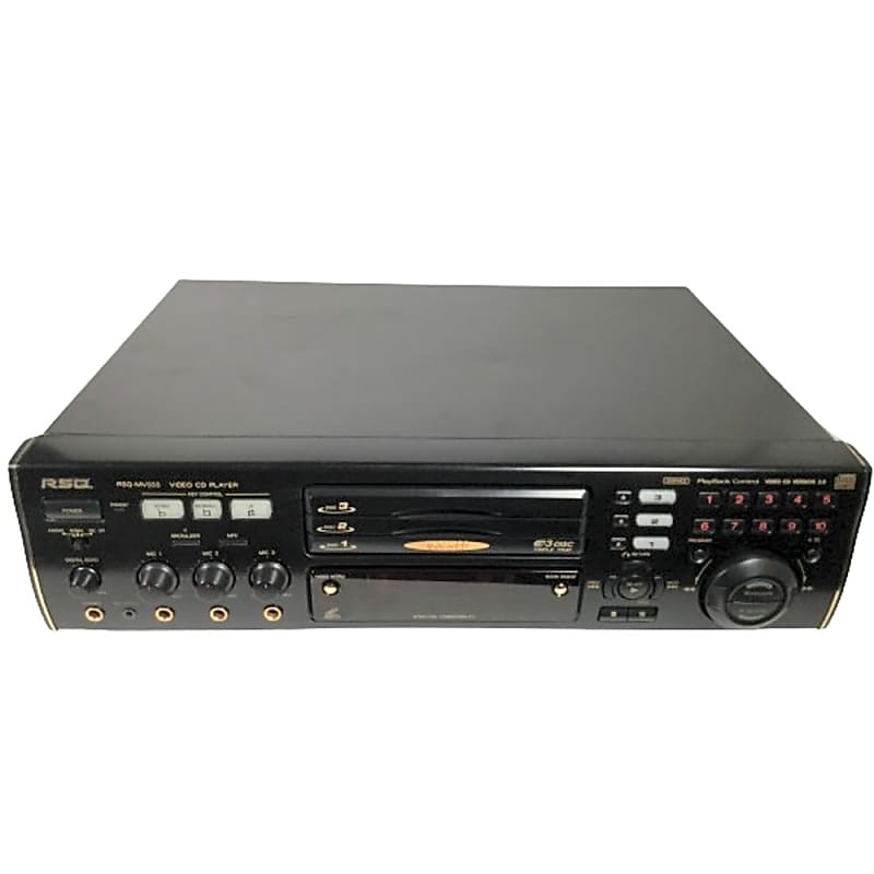 Karaoke RSQ MV333 Performance Video CD Player Player Triple | Reverb