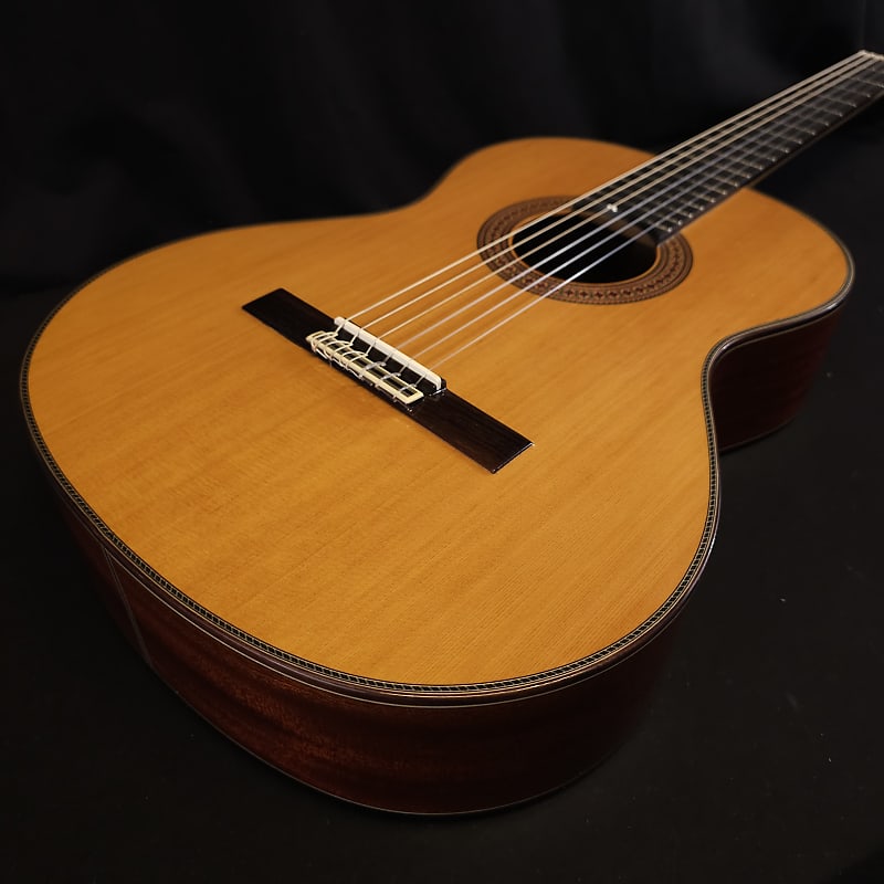 Alhambra 7C All Solid Nylon String Classical Guitar w/ Gig | Reverb