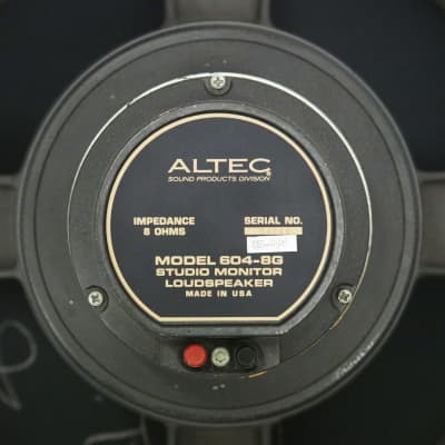 1970s Altec Lansing 604-8G Vintage Original | Reverb Deutschland