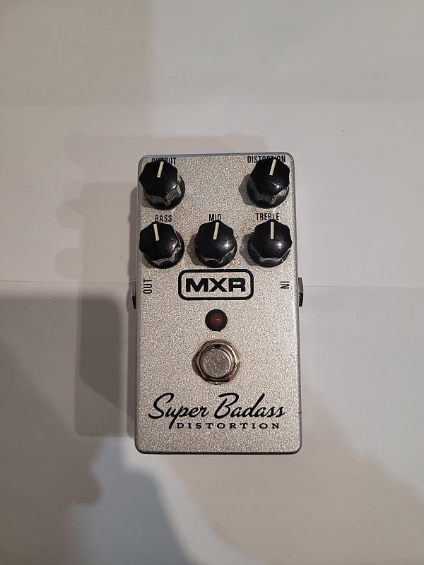 MXR M75 Super Badass Distortion 2013 - Present - Silver | Reverb