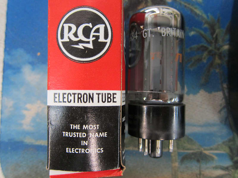 Vintage Mullard GZ34 5AR4 Rectifier Tube, Gt | Reverb Canada