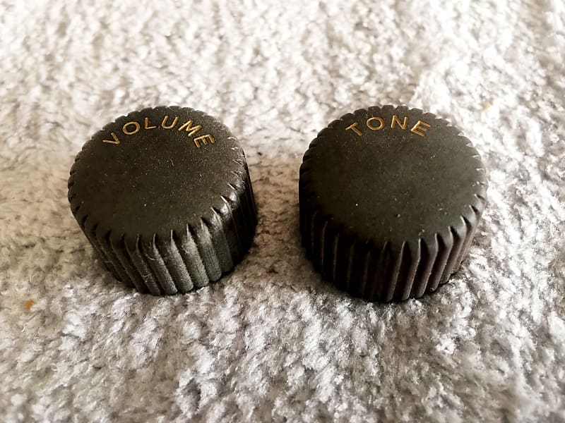 Real Life Relics Brown Cupcake Volume and Tone Knobs [DG3] | Reverb