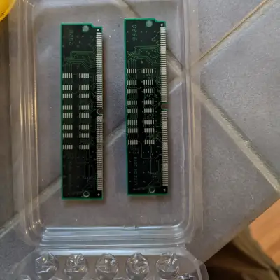 Two 16MB RAM simm modules for Music Samplers (KMM5324100) | Reverb