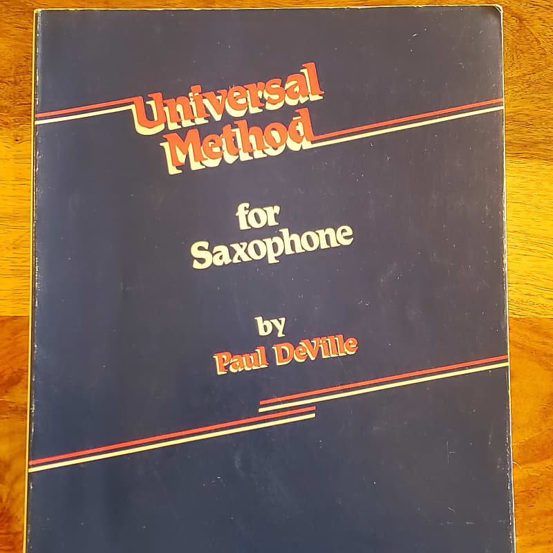 Universal Method for Saxophone by Paul DeVille (book) | Reverb