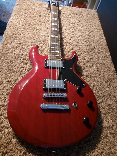 Schecter S-1 Diamond Series 2009 Transparent Cherry with Gig | Reverb