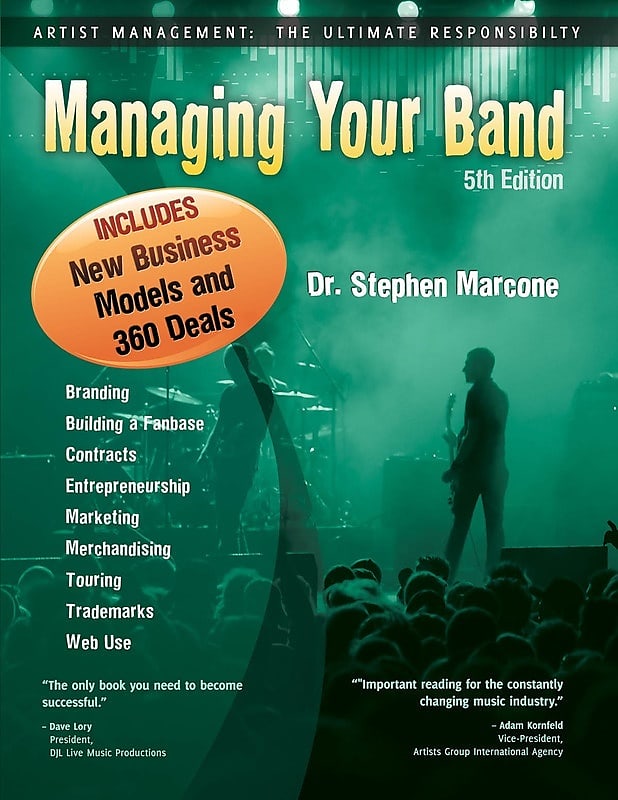 Managing Your Band 5th Edition (Softcover Book) | Reverb