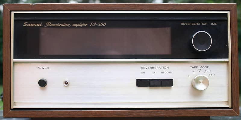 1970s SANSUI Spring Reverb unit ... Great for vintage tube | Reverb