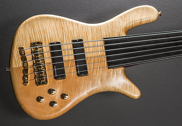 Warwick Streamer LX Fretless 6 String Bass 2000 Natural | Reverb