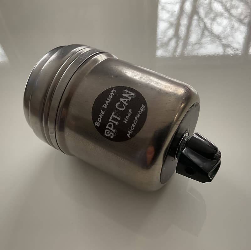 Bone Daddy’s Spit Can Harp Mic, Harmonica Microphone 2020’s | Reverb