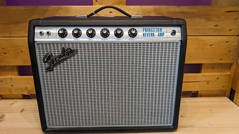 Fender '68 Custom Princeton Reverb Silverface Limited Edition | Reverb
