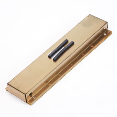 1972 Fender Spring Reverb Gold Vintage Original Tank Pan by | Reverb