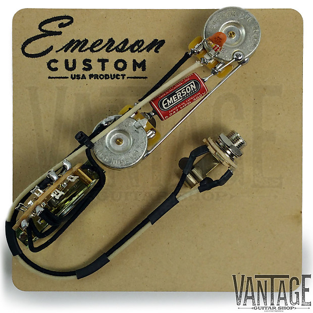 Emerson Custom T3-R-250K Reverse 3-Way Telecaster | Reverb Australia