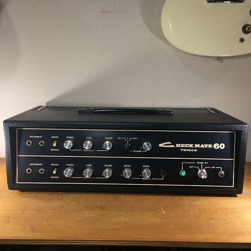 Teisco Checkmate 60- A real vintage tube screamer - This | Reverb