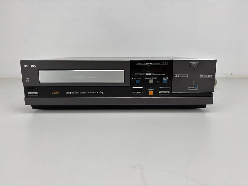 Philips CD104/00 Compact disc player - Automatic play | Reverb Canada