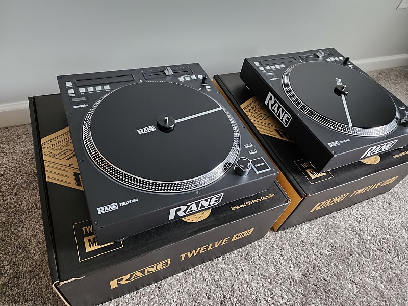 (TWO) Rane Twelve MK2 Turntables for Serato DJ - Open Box - | Reverb