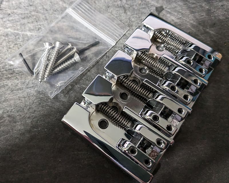 Hipshot A-style Fender Mount Bass Bridge 4-string FM2 | Reverb