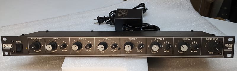 Rane SM26B 6-Channel 1U Rackmount Splitter / Mixer / Booster | Reverb