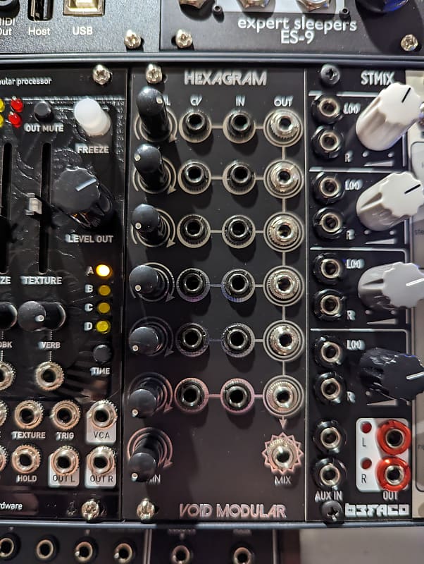 VOID modular Hexagram VCA - Black | Reverb