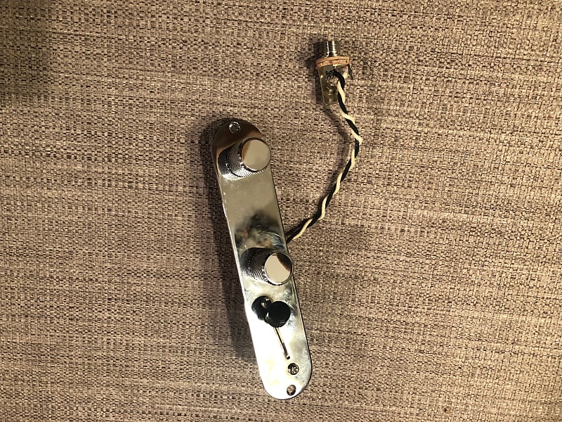 Prewired Telecaster Control Plate Assembly | Reverb