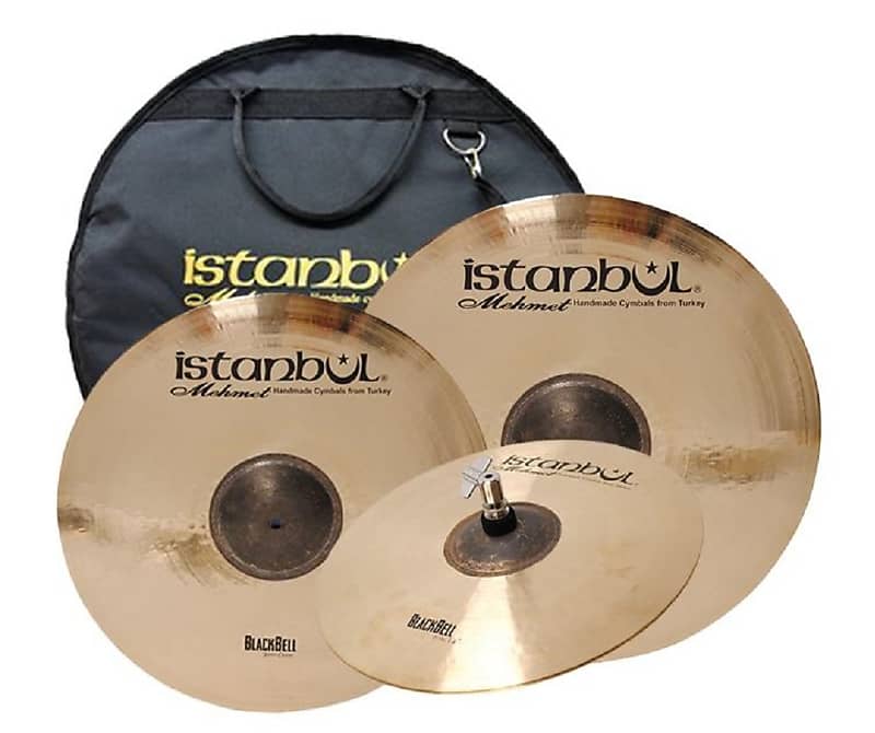 Istanbul Mehmet Blackbell Shiny Cymbal Pack Box Set | Reverb