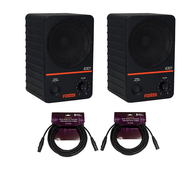 Fostex 6301ND Active Monitor Speaker with 20W D Class | Reverb