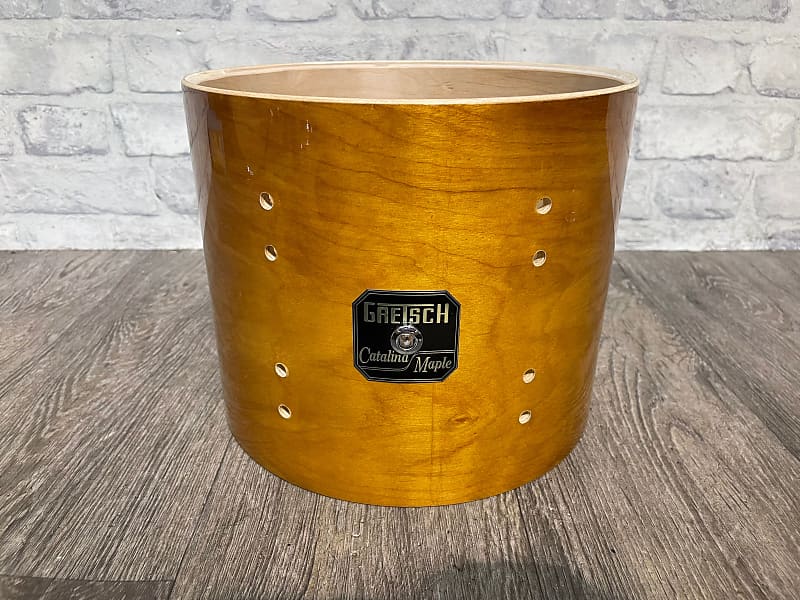 Gretsch Catalina Maple Tom Drum Shell 10”x8” Bare Wood | Reverb