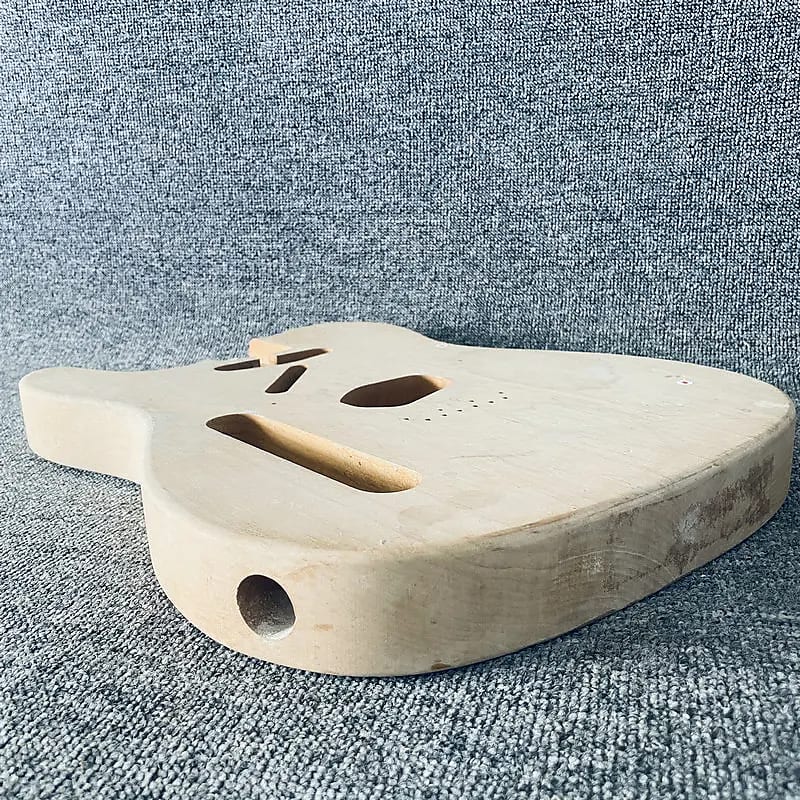 Basswood Left Hand Telecaster Tele Style String Through | Reverb