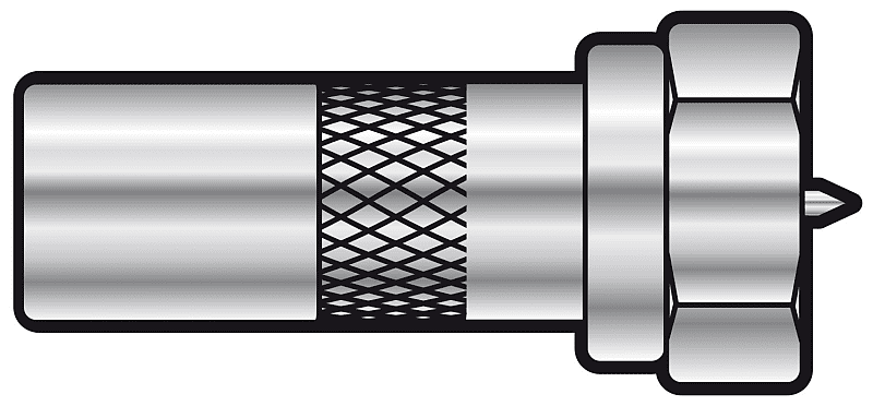 Avlink Adaptor F plug to coax TV plug | Reverb Australia