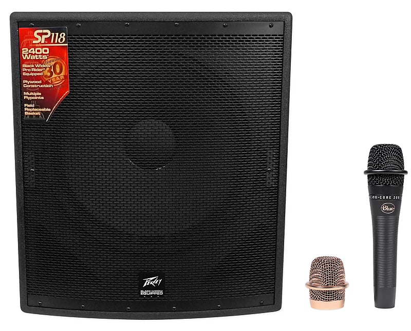 Peavey SP 118 18" 2400w Passive Flyable Black Widow Subwoofer | Reverb