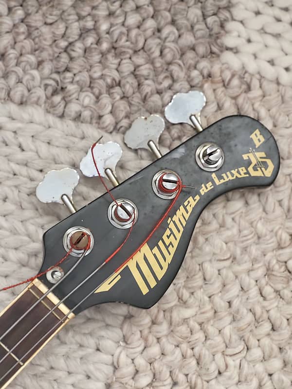 E-Bass GitarreGuitar Musima DE LUX 25 B | Reverb Canada