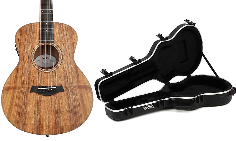 SKB 1SKB-GSM Hardshell Case for Taylor GS Mini Bundle with | Reverb