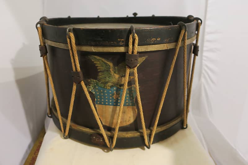 Lyon & Healy rope snare drum 1900s | Reverb