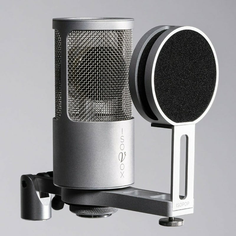 Isovox ISOMIC Professional Studio Microphone with Triangular | Reverb
