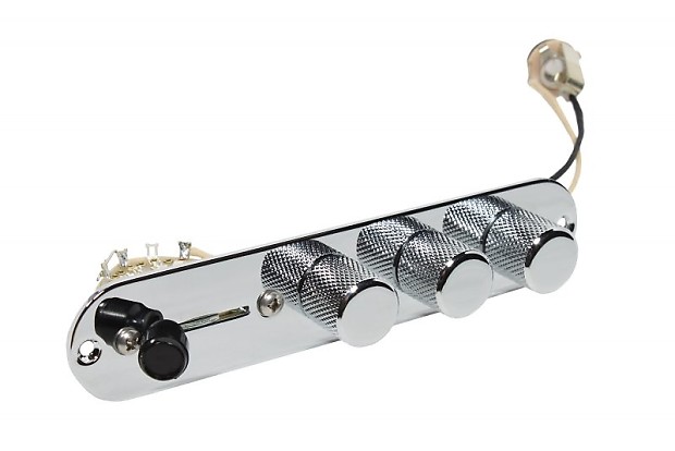 Telecaster 3-Way Jazz Style Loaded Control Plate - Vol, | Reverb UK