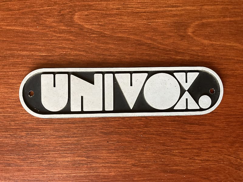Univox Badge Logo 1970s | Reverb UK