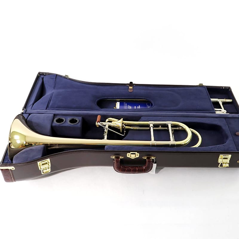 Bach Model 42AFG Stradivarius Trombone with Gold Brass Bell | Reverb