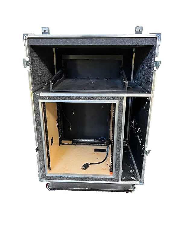Case Craft W/12RU Rack Compartment & (4)Exterior Rigging | Reverb
