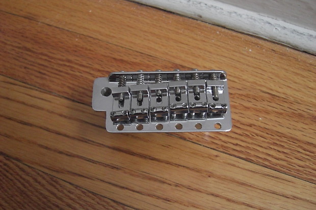 Vintage Fender Strat Bridge Chrome | Reverb