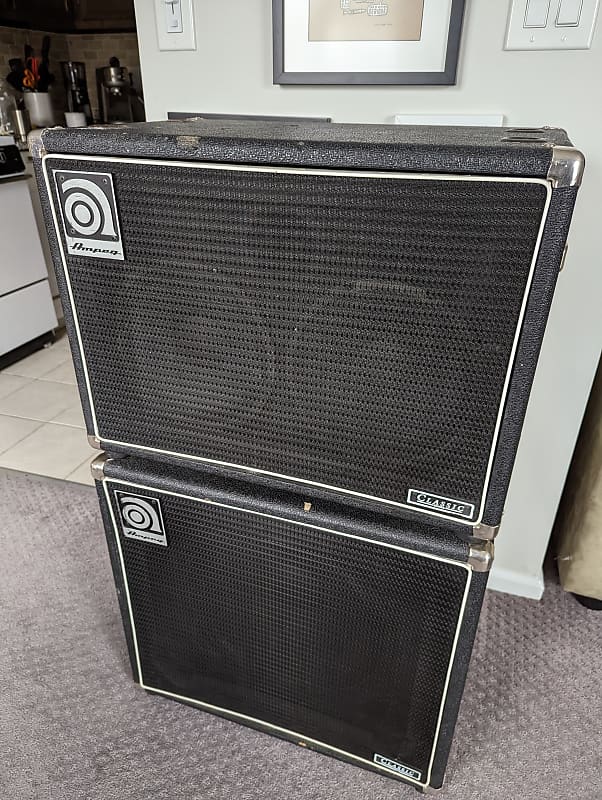 Ampeg SVT-210HE and SVT-15EN Bass Speaker Cabinets | Reverb