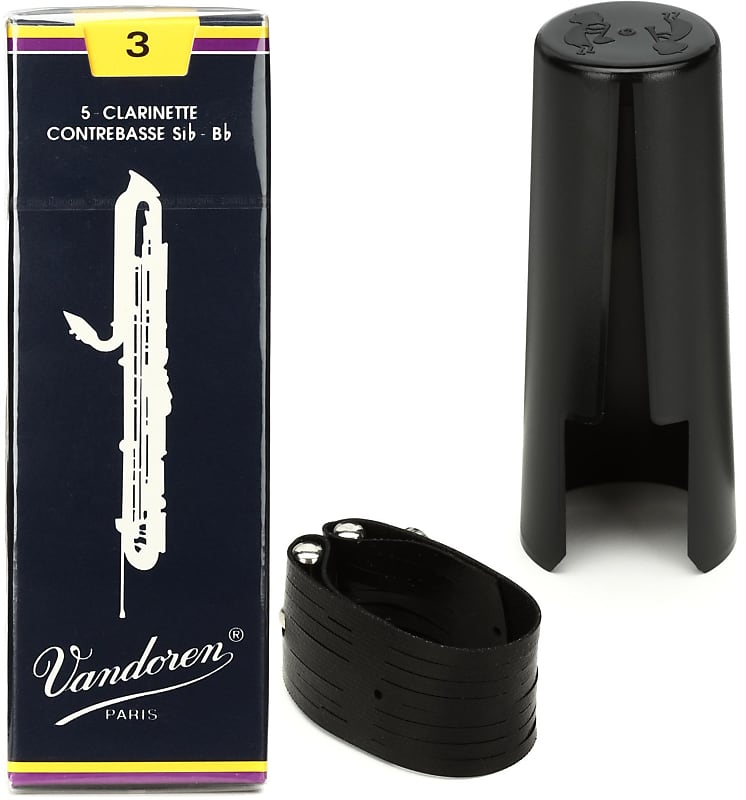 Vandoren CR153 Traditional Contrabass Clarinet Reed - 3.0 | Reverb