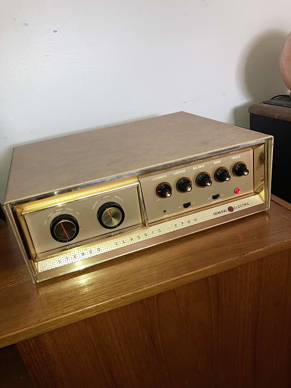 Vintage 1960 General Electric Stereo Classic 7700 Amplifier | Reverb