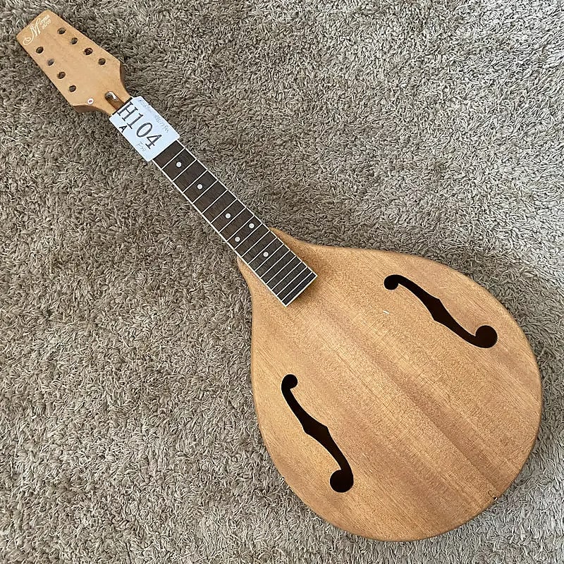 Mahogany Wood 8 String Mandolin Body, with Rosewood | Reverb