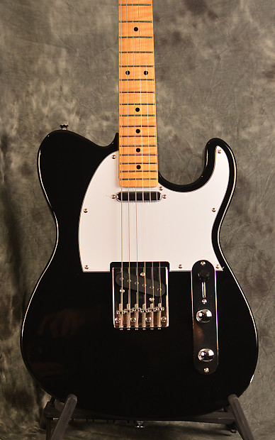 Tagima TW-55 Woodstock Series T Style Black Gloss Tele | Reverb