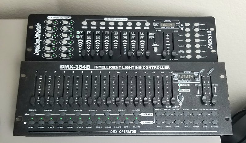 DMX Operator DMX Light Controllers - DMX-384B and DMX512 - | Reverb